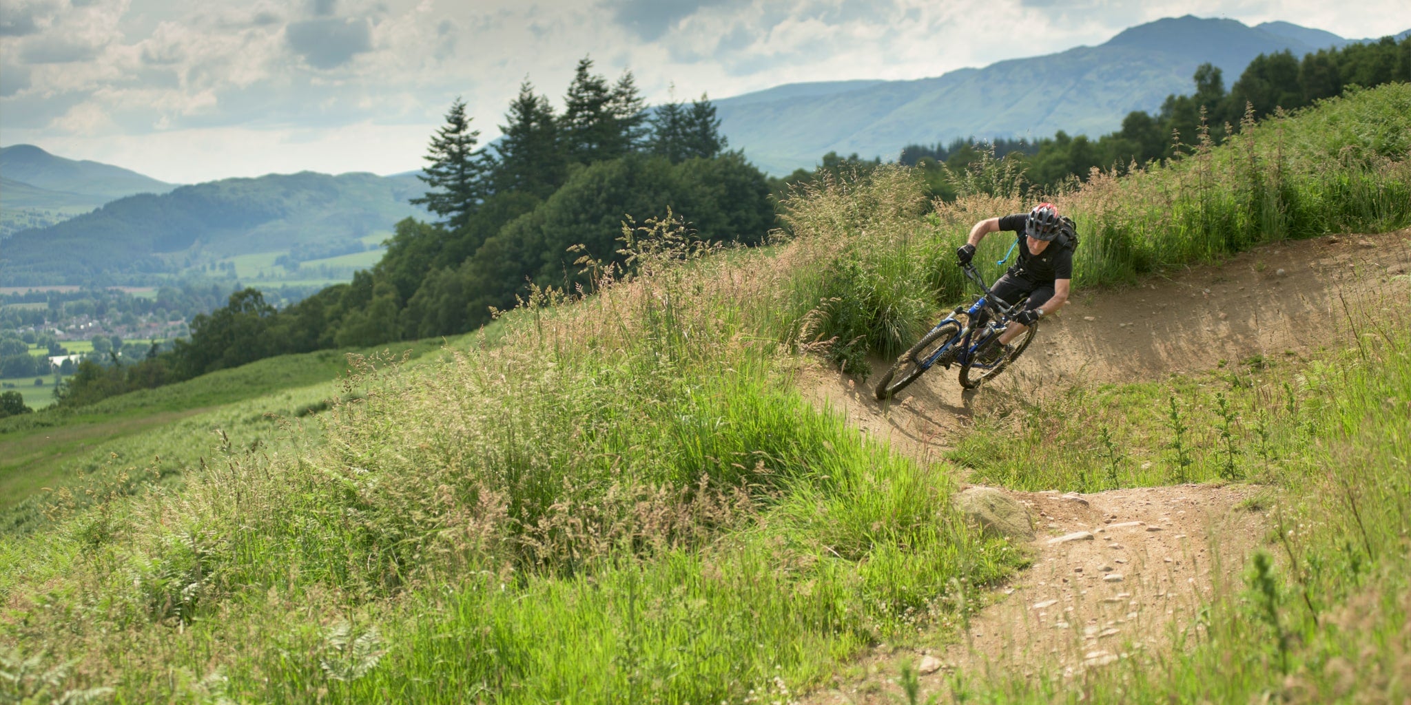 The blue trails at Comrie Croft – ComrieCroftBikes